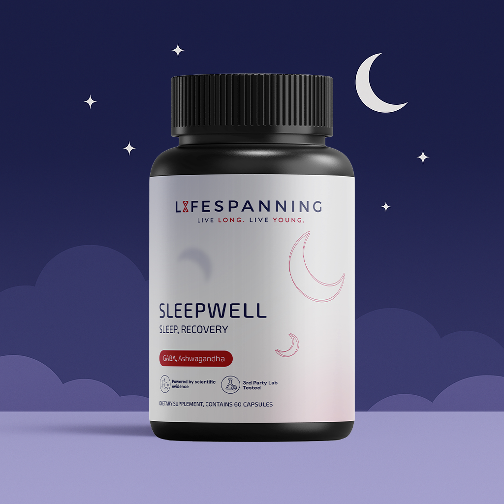 Lifespanning SleepWell Capsules - Enhance Sleep Quality & Relaxation