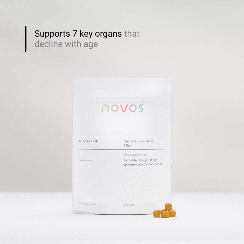 NOVOS Vital Nutritional Supplement Chews for Comprehensive Organ Health ...