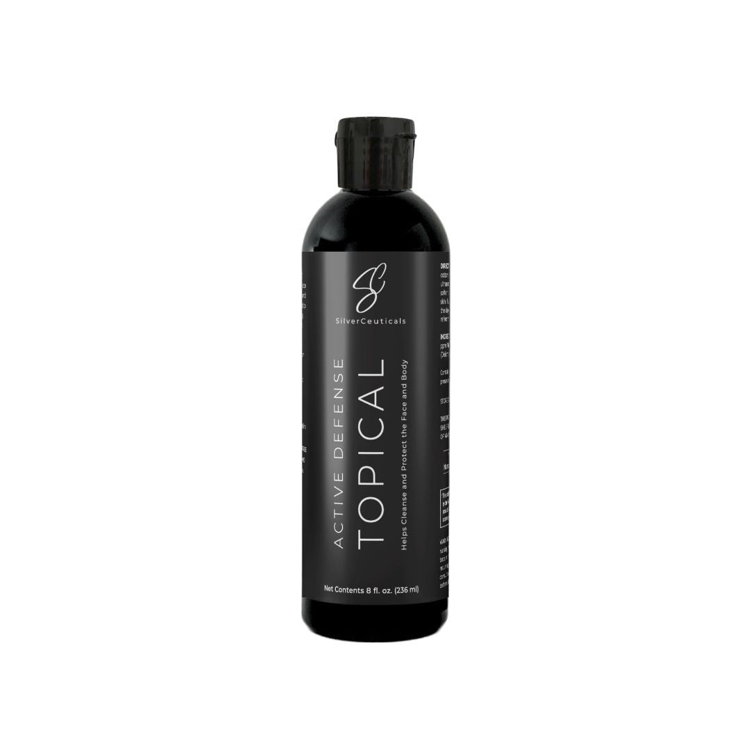 SilverCeuticals Active Defense Topical Nano Colloidal Silver 32ppm ...