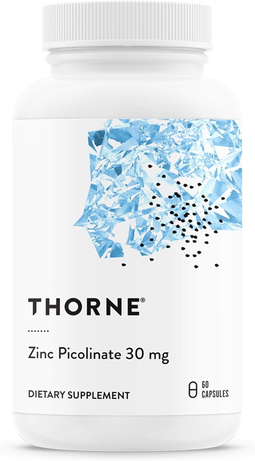 Thorne Zinc Picolinate 30 mg - Enhancing Immune Health & Longevity ...